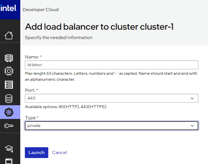 Intel Kubernetes Service — Developer Cloud Docs Documentation