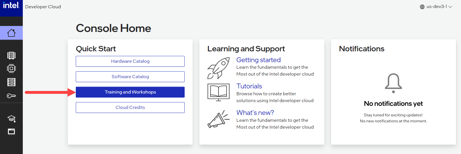 Jupyter Notebook Training — Developer Cloud Docs documentation Jupyter Notebook Training — Developer Cloud Docs documentation